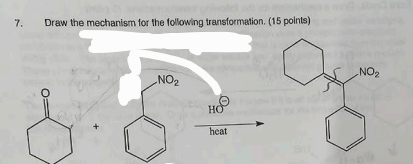Solved Draw the mechanism for the following transformation. | Chegg.com