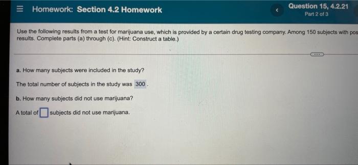 Solved Homework Section 4 2 Homework Question 15 4 2 21