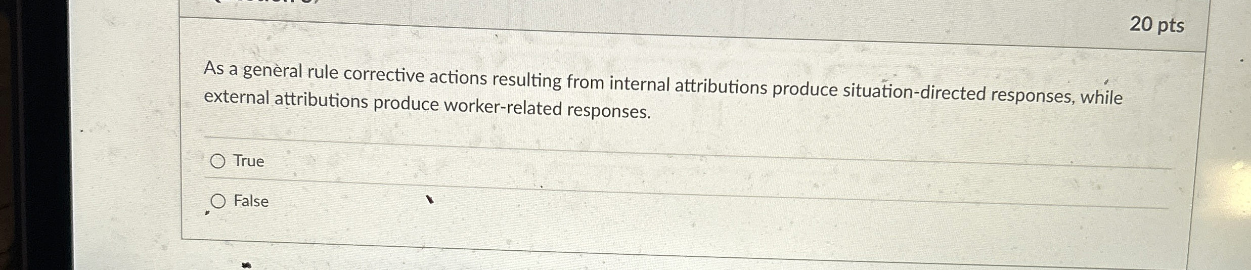 Solved As a general rule corrective actions resulting from | Chegg.com