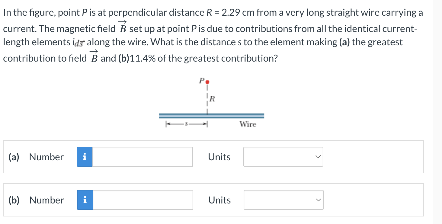 Solved In the figure, point P ﻿is at perpendicular distance | Chegg.com