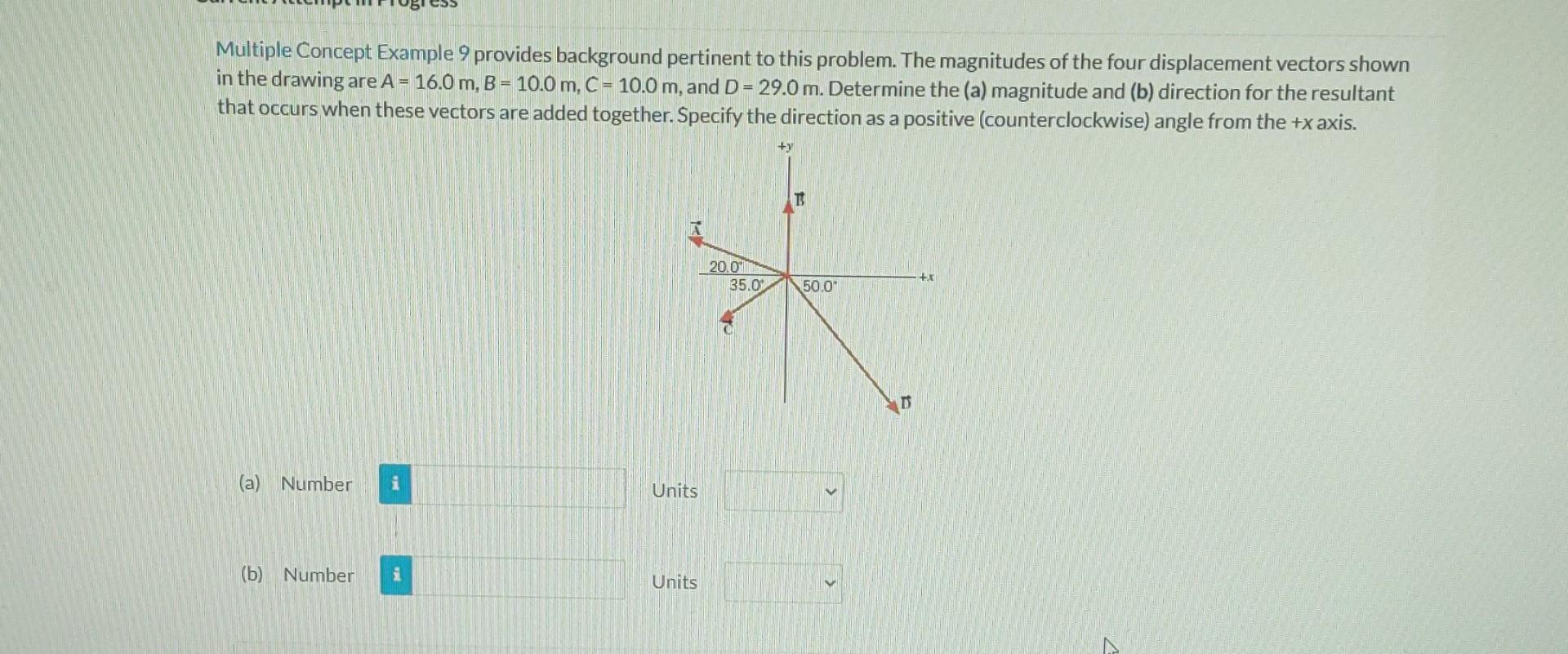 Solved Multiple Concept Example 9 provides background | Chegg.com