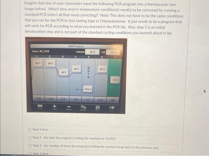 Solved Imagine that one of your classmates input the | Chegg.com