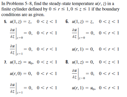 Solved In Problem 8, ﻿find the steady-state temperature | Chegg.com