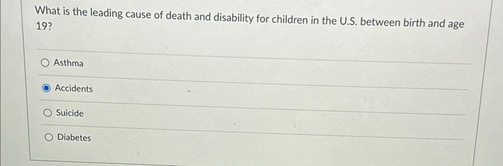Solved What is the leading cause of death and disability for | Chegg.com