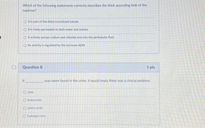 Solved Which of the following statements correctly describes | Chegg.com