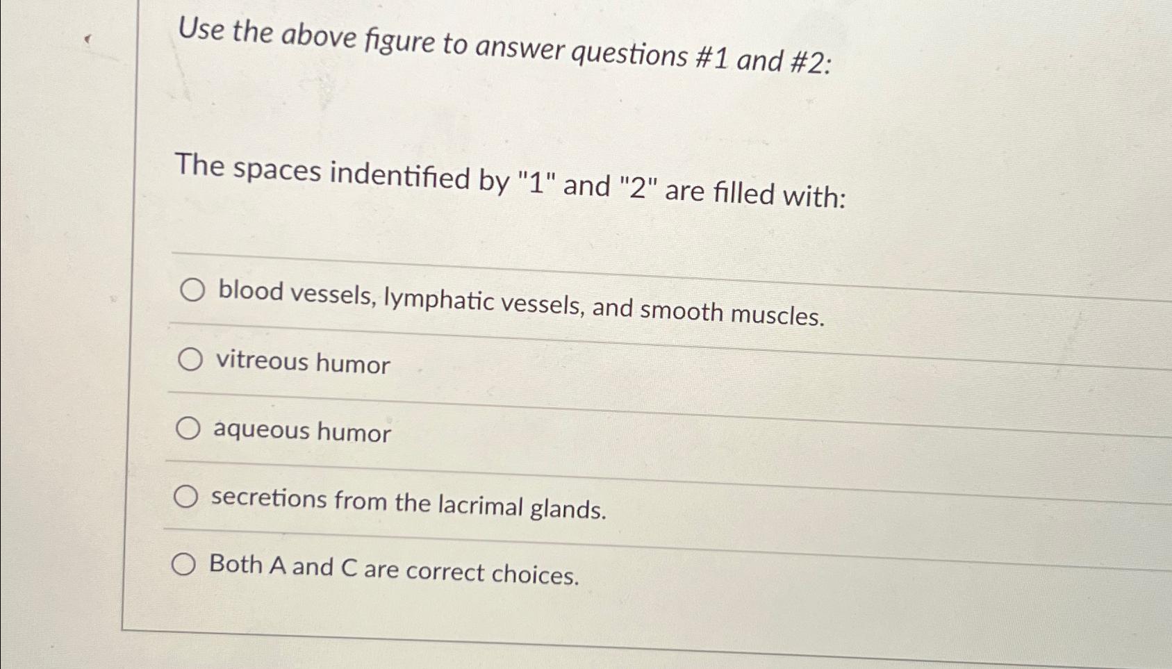 Solved Use the above figure to answer questions #1 and | Chegg.com
