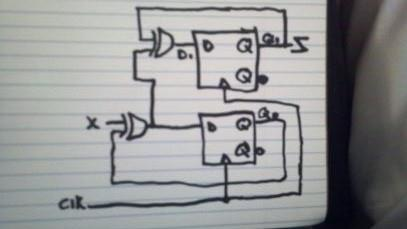 Solved Given the circuit above, derive the excitation and | Chegg.com