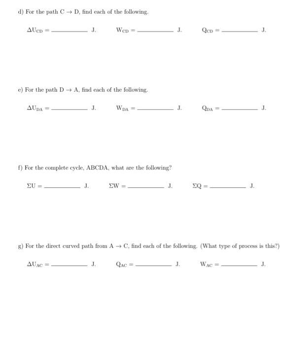 Solved 1) The P-V diagram below shows processes that n=3 | Chegg.com