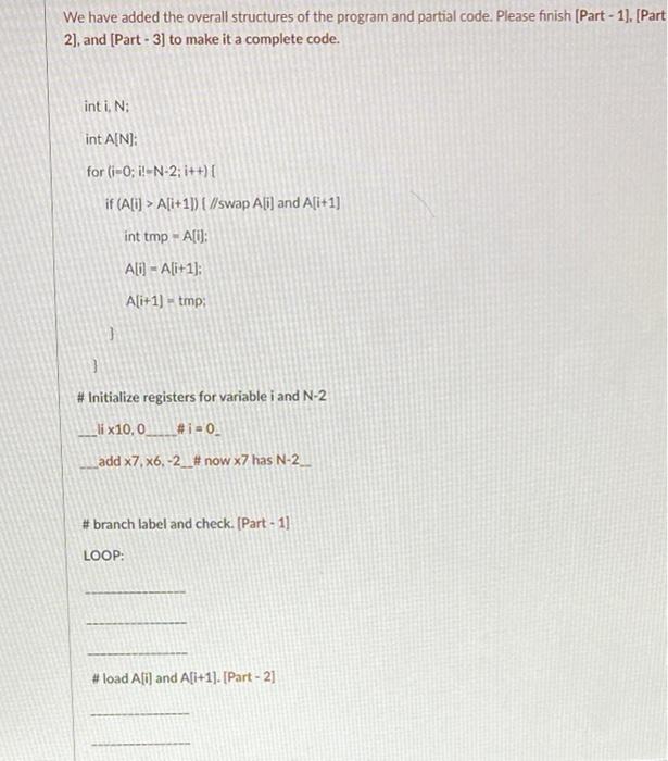 Solved For compiling C to RISC-V assembly code, instructions | Chegg.com