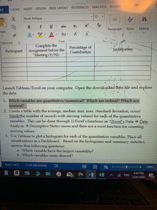 HLE HOME INSERT DESIGN PAGE LAYOUT REFERENCES | Chegg.com