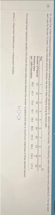 Solved The first question shows the different parts to the | Chegg.com