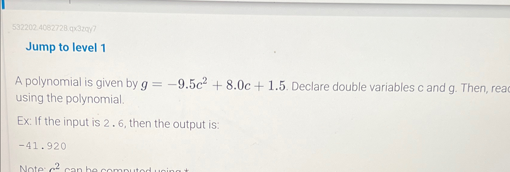 532202.4082728.q×3zqy7Jump to level 1A polynomial is | Chegg.com