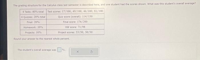 Solved Round your answer to the nearest whole percent. The | Chegg.com