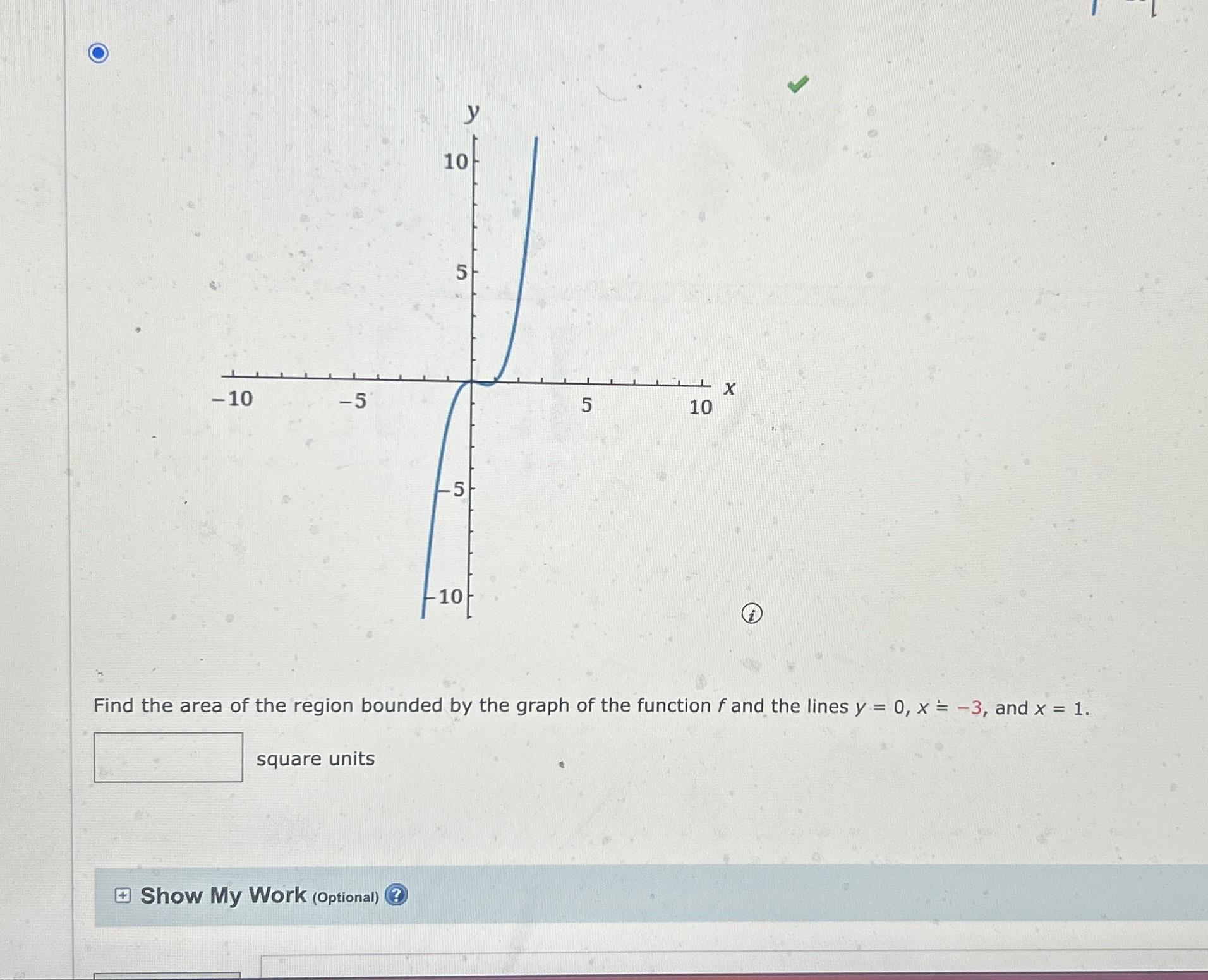 fimd the atea | Chegg.com