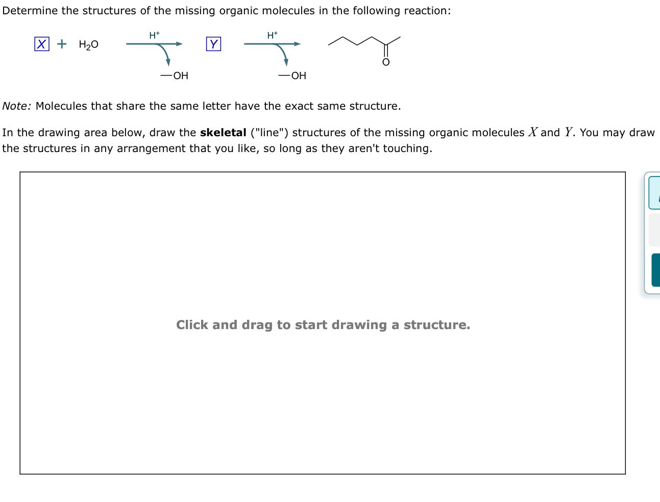 Solved by an EXPERT Determine the structures of the missing organic | Chegg.com