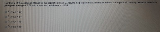 Solved Construct a 50% confidence interval for the | Chegg.com