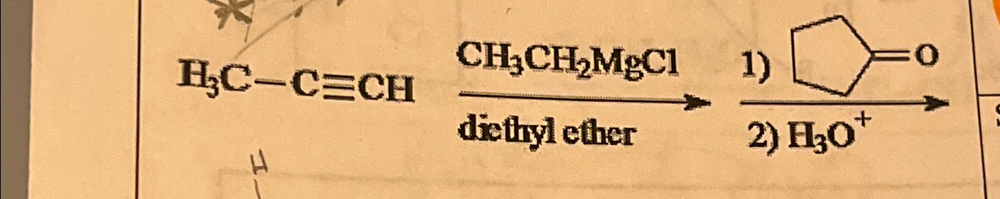 Solved predict the following product by showing the | Chegg.com