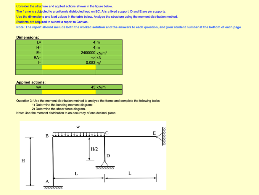 Solved Assessment Task 5: Major Structural Report structural | Chegg.com