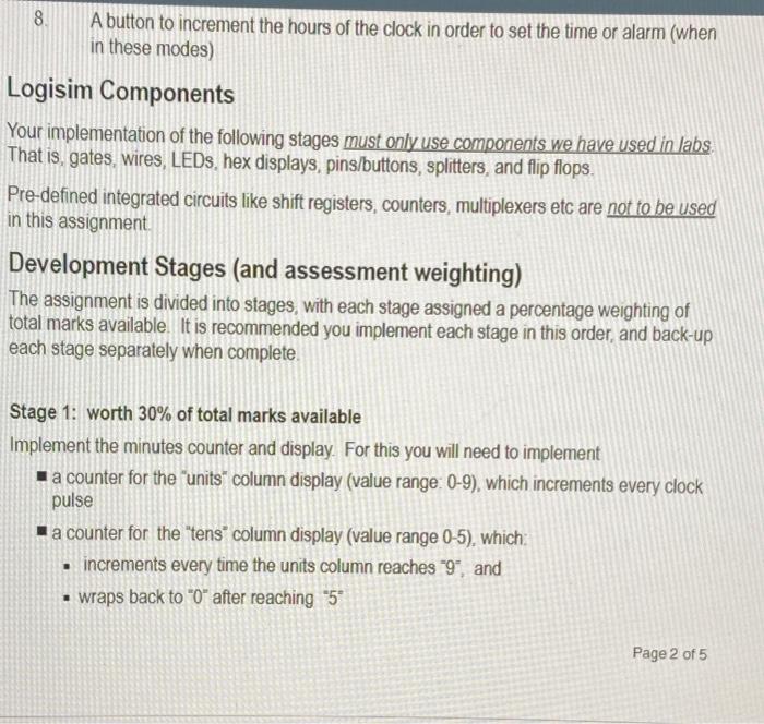Assignment Computer Systems Introduction You will be | Chegg.com