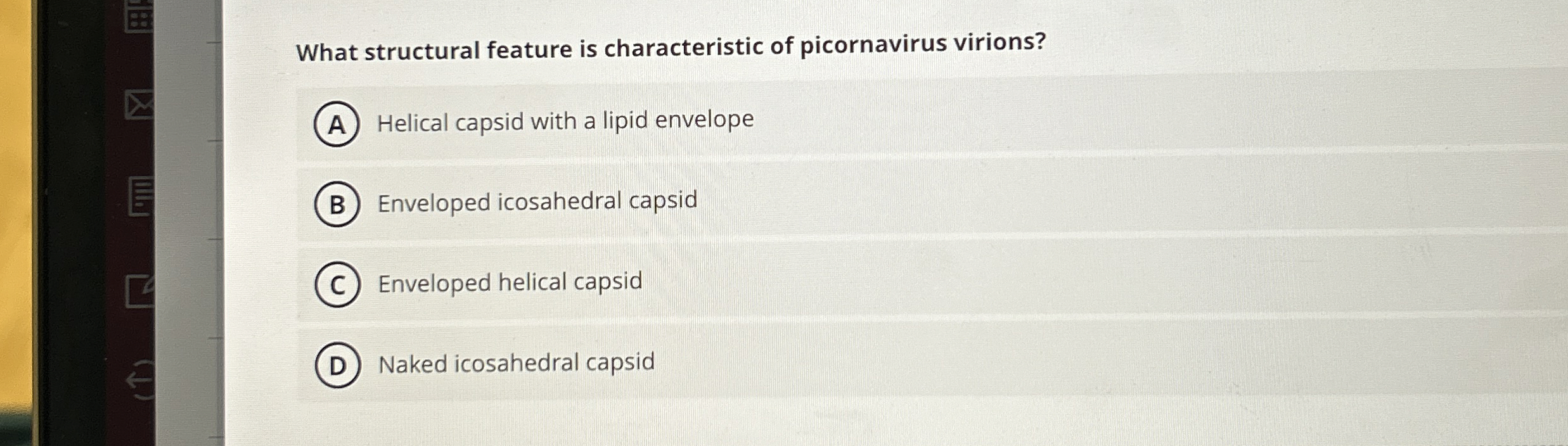 Solved What structural feature is characteristic of | Chegg.com