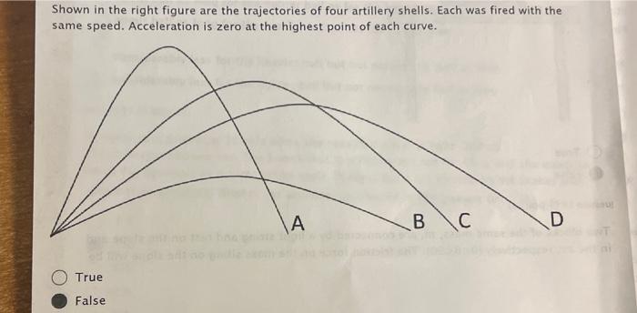Solved Shown in the right figure are the trajectories of | Chegg.com