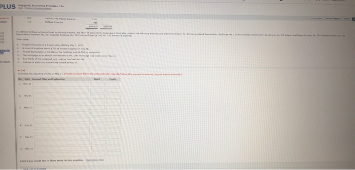 Solved 126 Problem 3-02A a-d (Part Level Submission) | Chegg.com