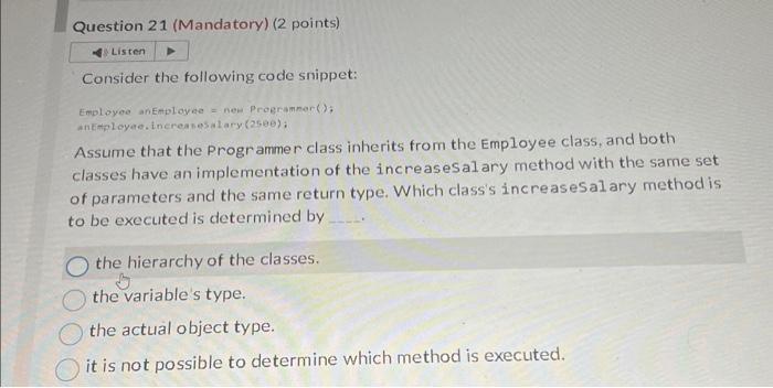 Solved If a recursive method does not simplify the | Chegg.com