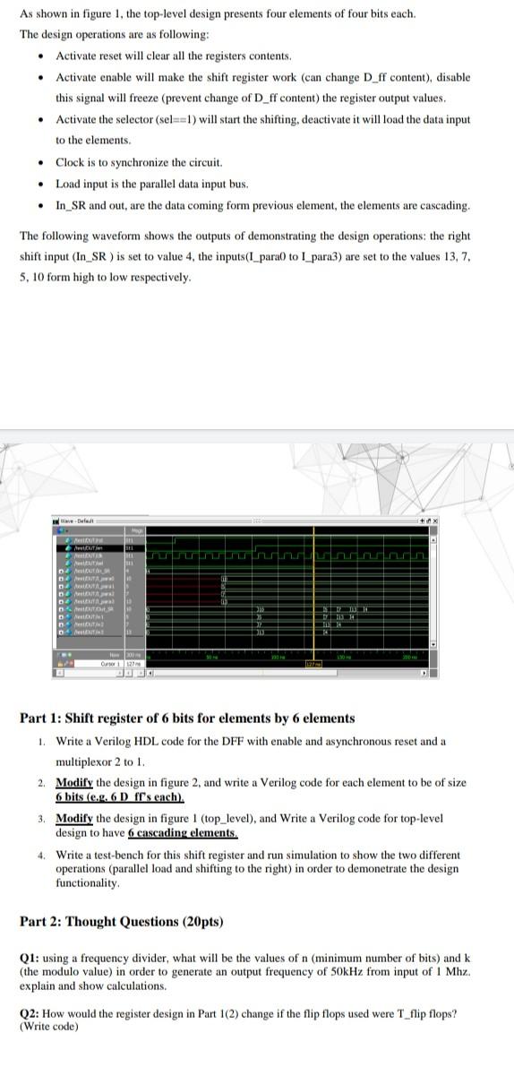 Part 1: Structured design of sequential circuit in | Chegg.com