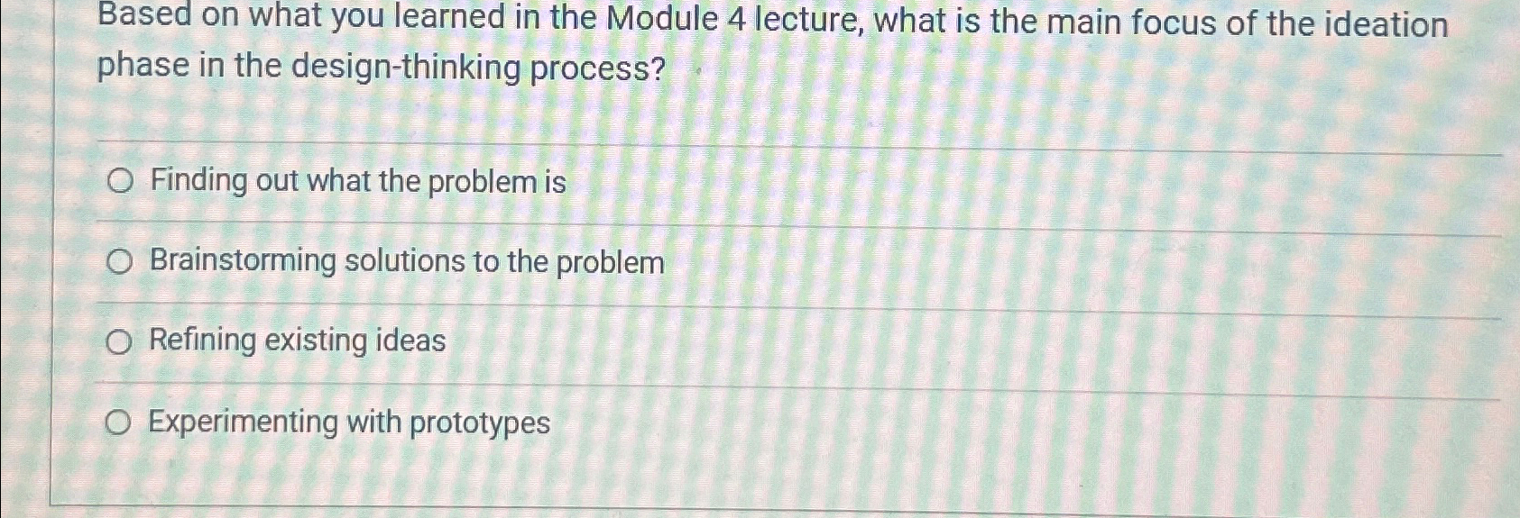 Solved Based on what you learned in the Module 4 ﻿lecture, | Chegg.com