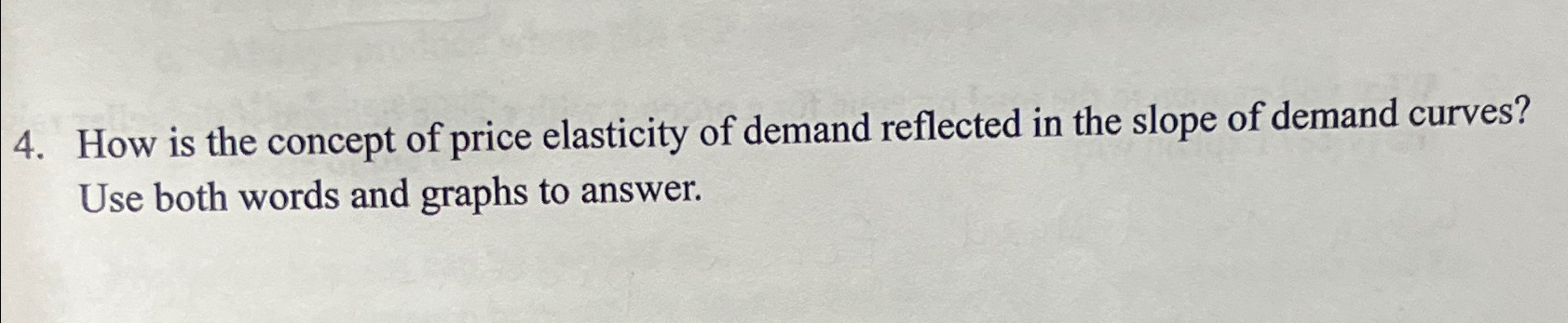 Solved How is the concept of price elasticity of demand | Chegg.com