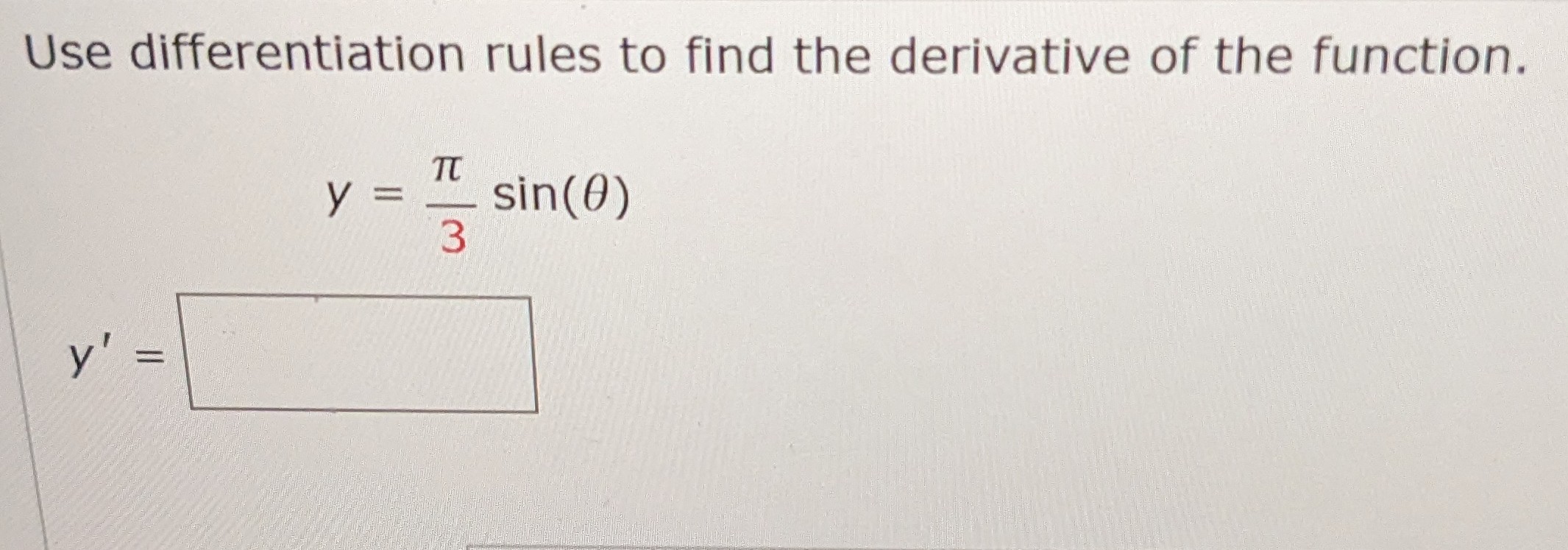 Solved Use differentiation rules to find the derivative of | Chegg.com