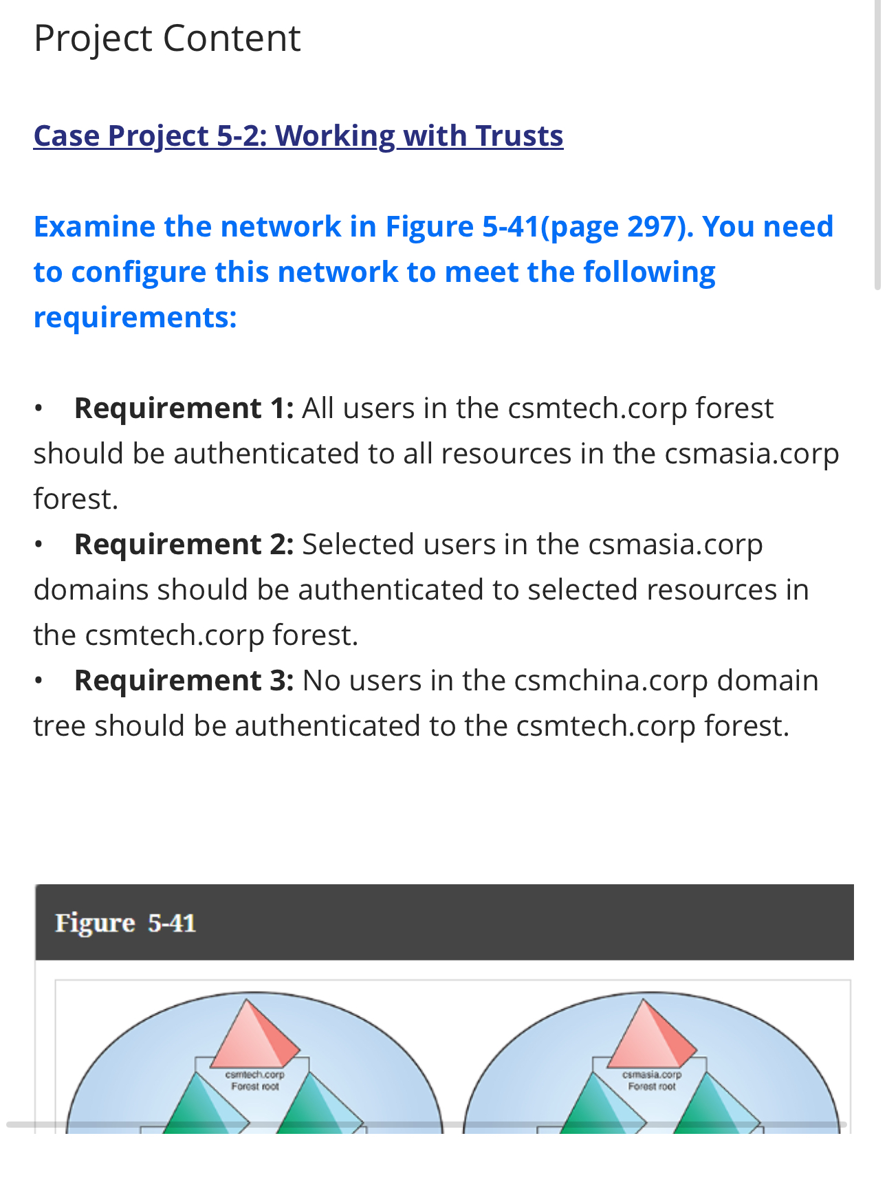 Solved Project ContentCase Project 5-2: Working with | Chegg.com