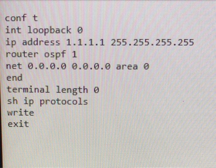 Solved Lab 10: Paramiko Configuration Assignment 1: Getting | Chegg.com