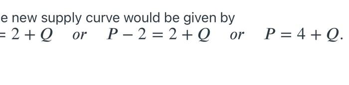 Solved Consider the inverse demand function P= 20 – Q, and | Chegg.com