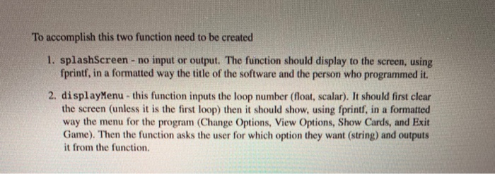 Problem 7: Skeleton for Software [3pt) The goal of | Chegg.com
