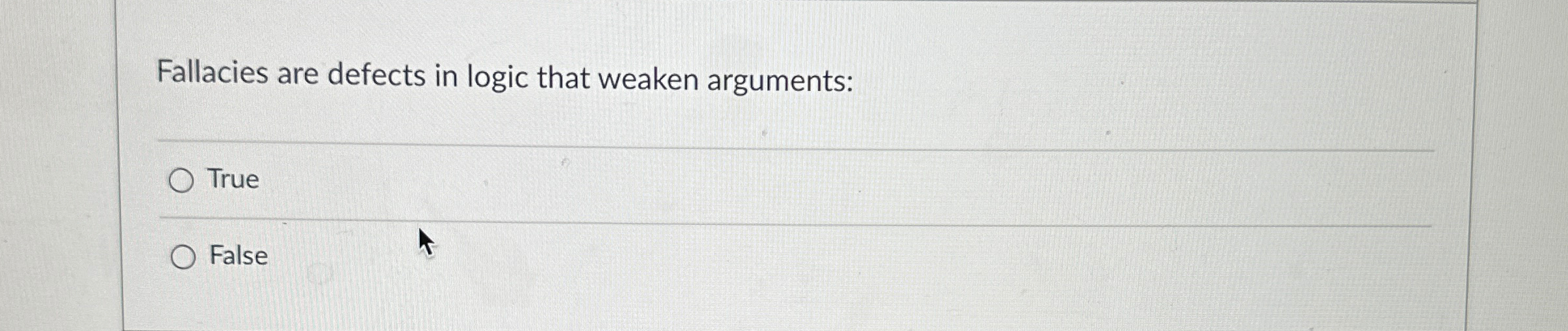 Solved Fallacies are defects in logic that weaken | Chegg.com