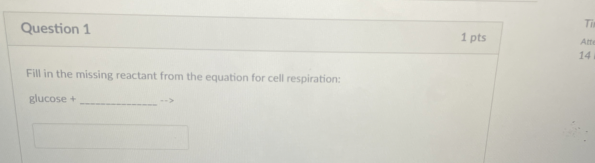 Solved Question 11 ﻿ptsFill in the missing reactant from the | Chegg.com