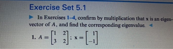 Solved Exercise Set 5.1 In Exercises 1-4, confirm by | Chegg.com