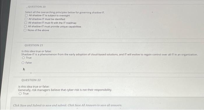 Solved Select all the overarching principies below for | Chegg.com