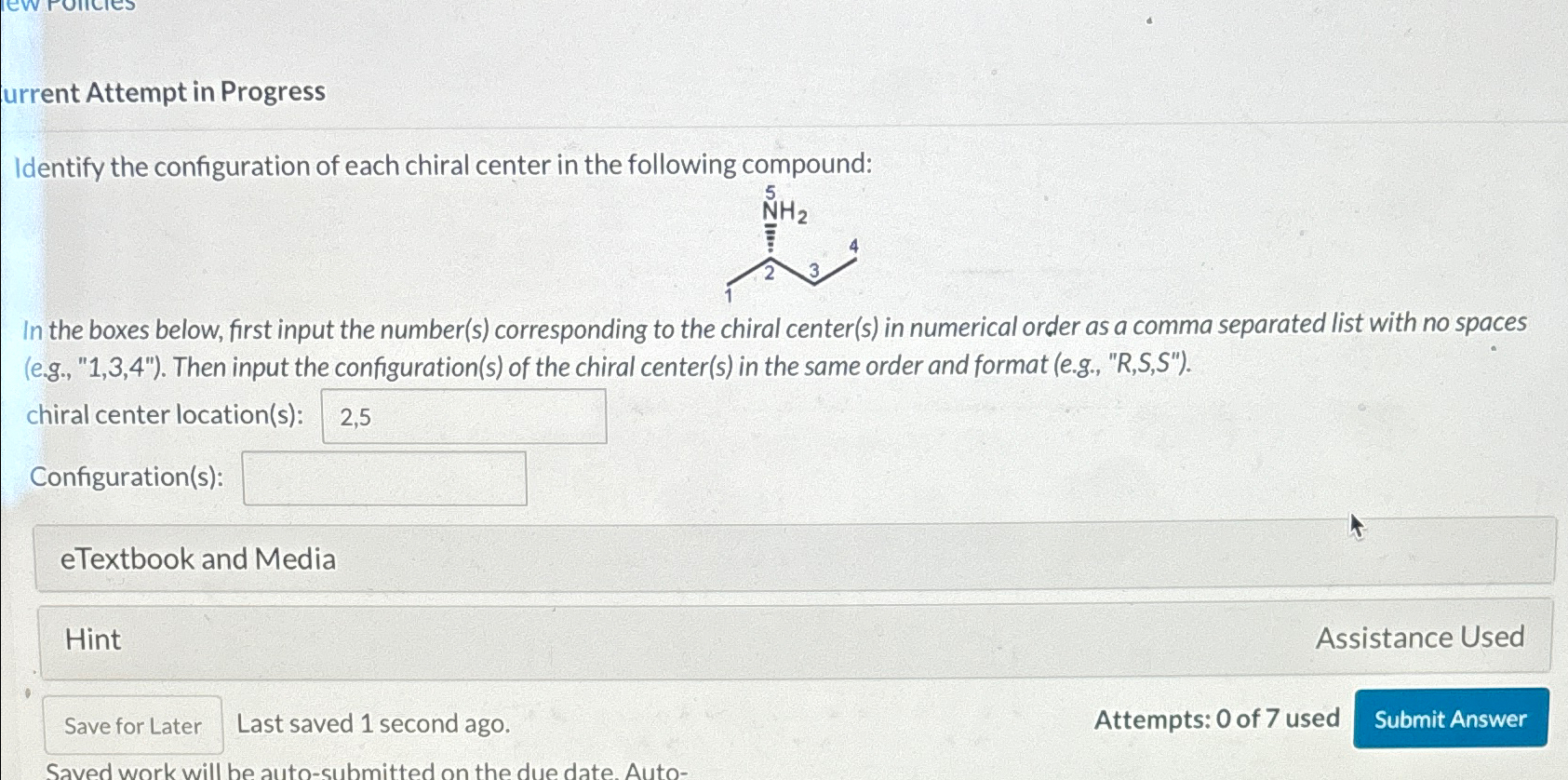 Solved urrent Attempt in ProgressIdentify the configuration | Chegg.com