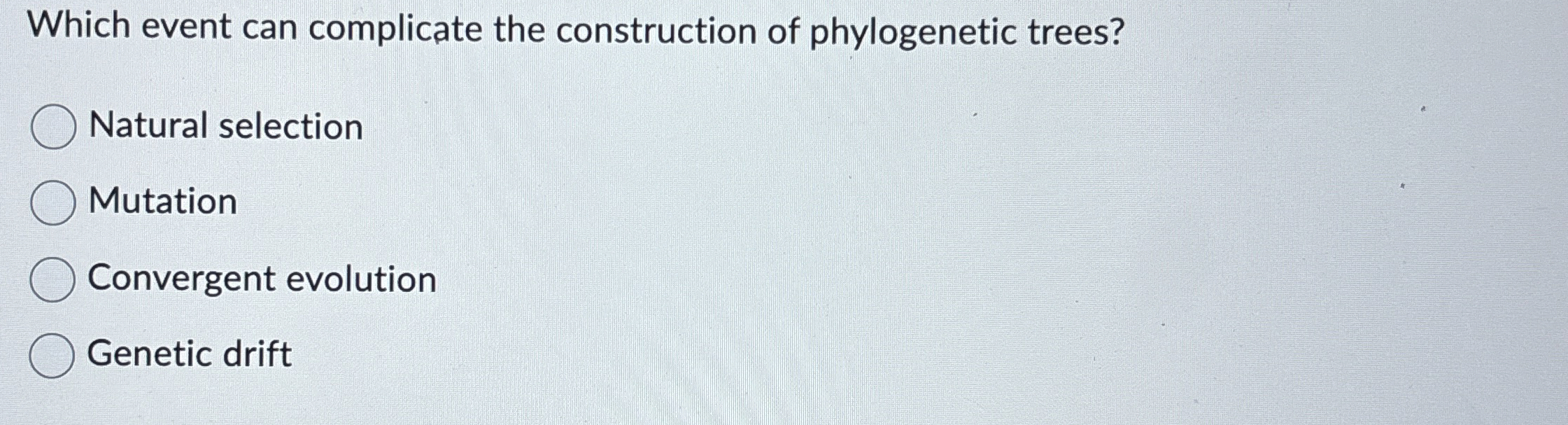 Solved Which event can complicate the construction of | Chegg.com