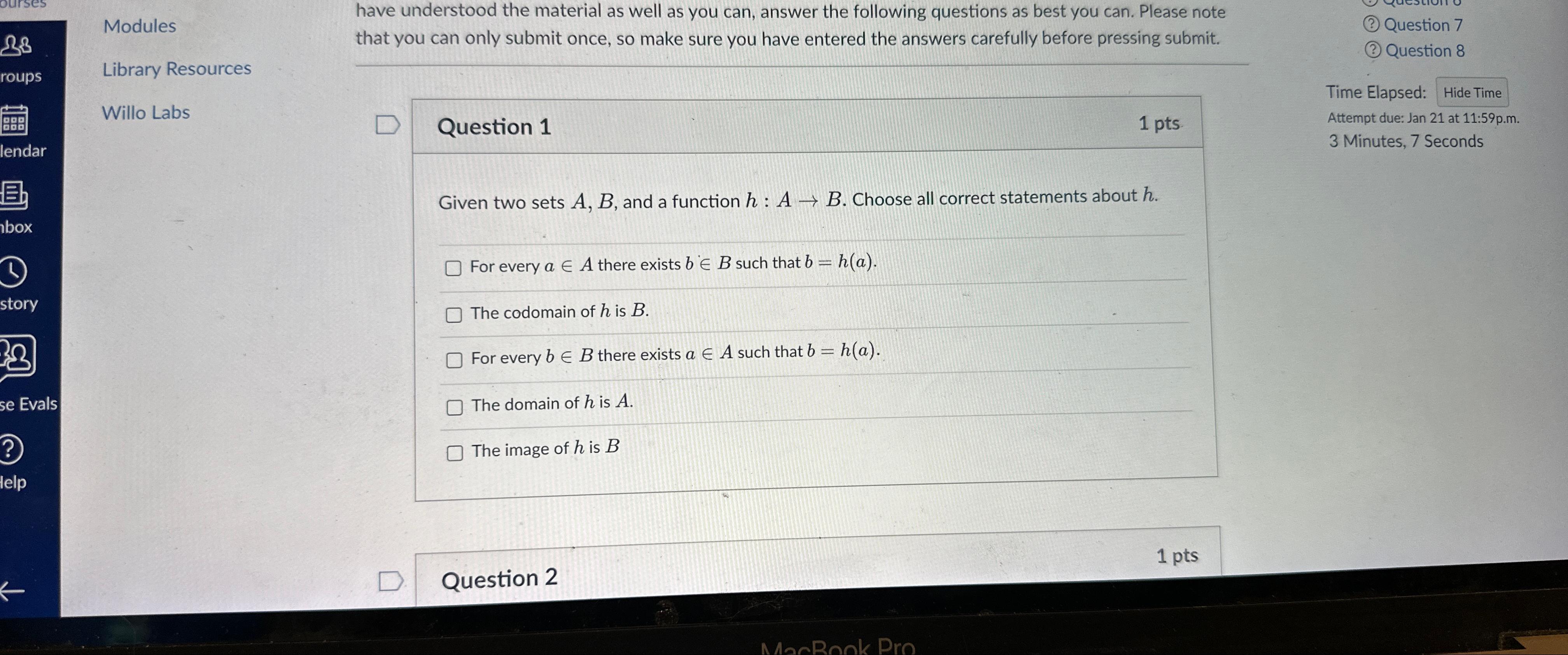Solved Modules\\nLibrary Resources\\nWillo Labs\\nhave | Chegg.com