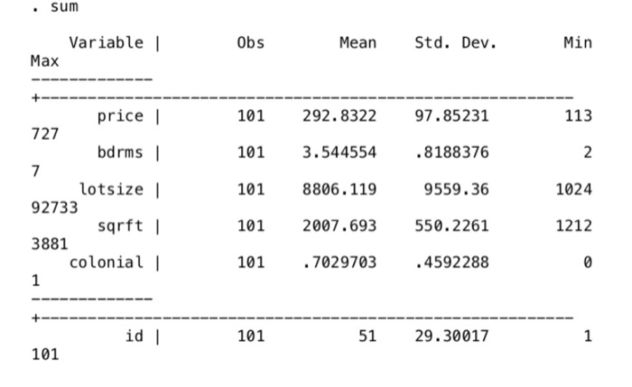 The outcomes from data for each question are | Chegg.com