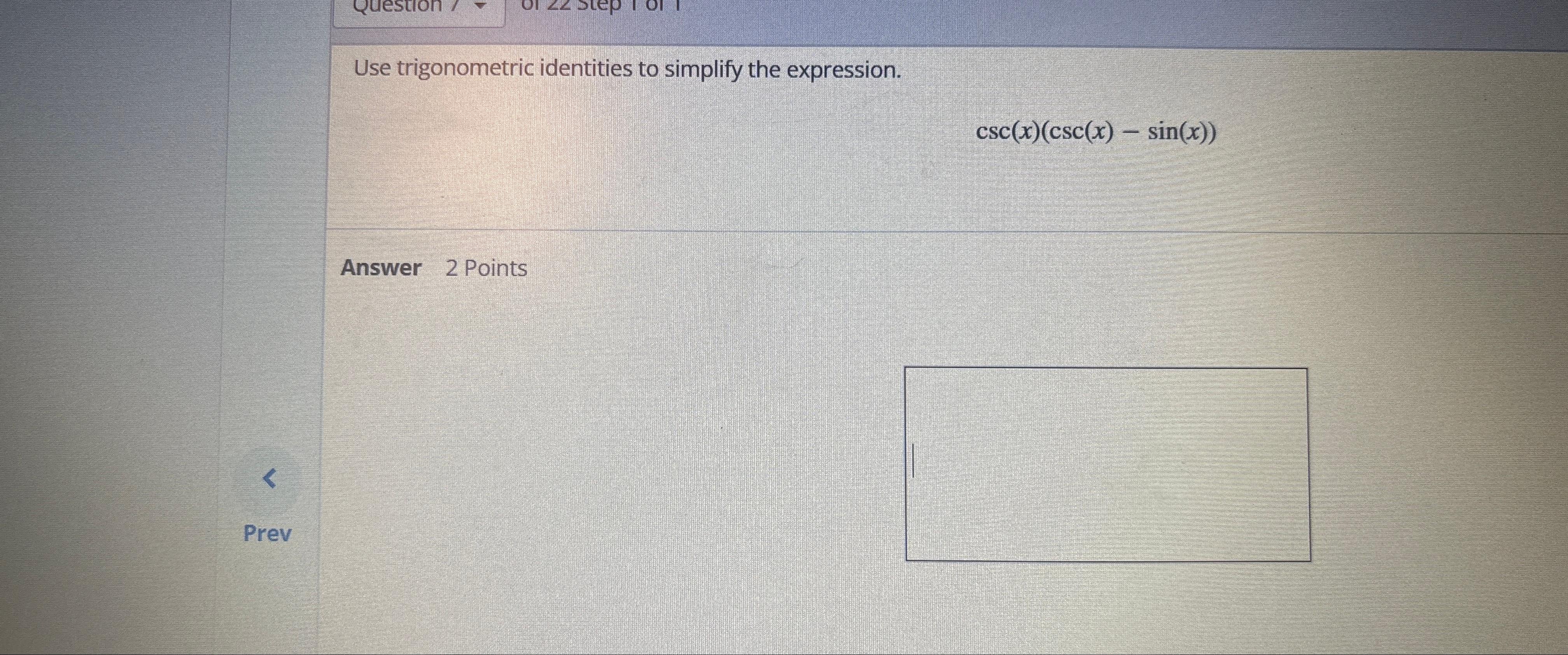 Solved Use trigonometric identities to simplify the | Chegg.com