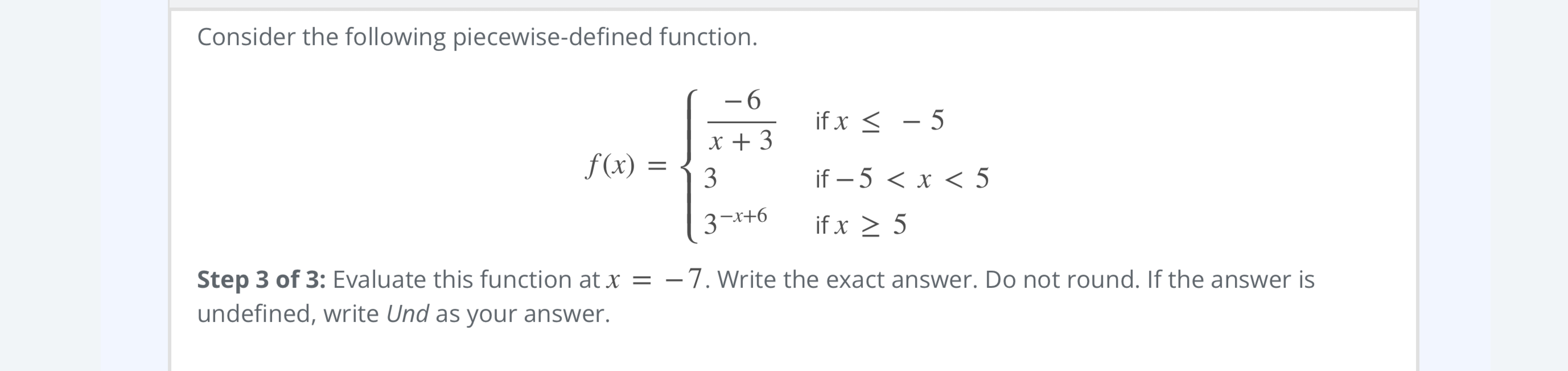 Solved Consider the following piecewise-defined | Chegg.com