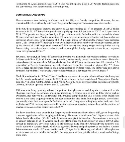 In late 2018, Gerry Bes, the general manager of the | Chegg.com