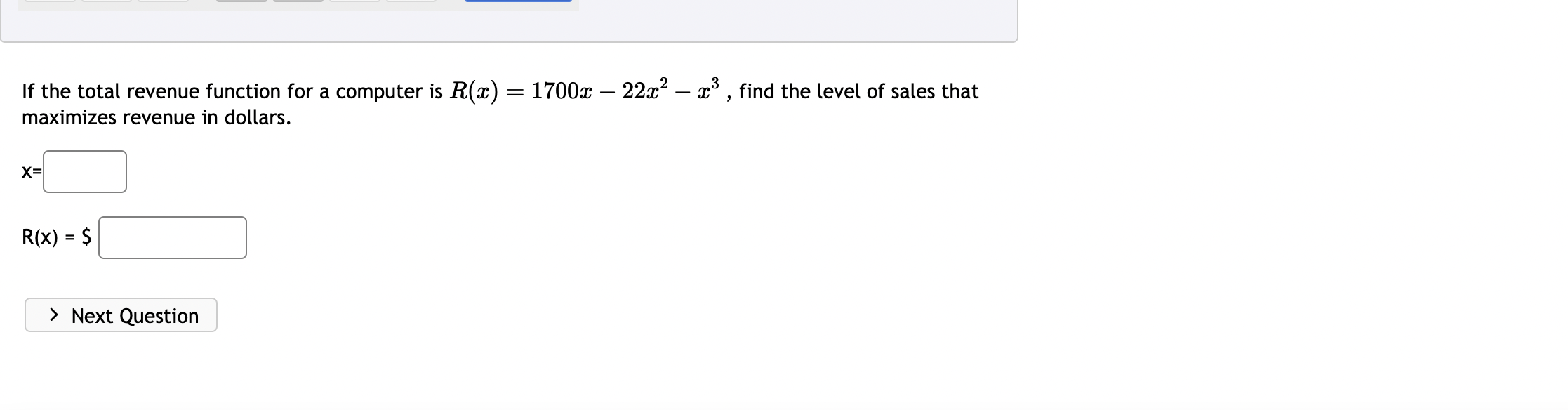 Solved If the total revenue function for a computer is | Chegg.com