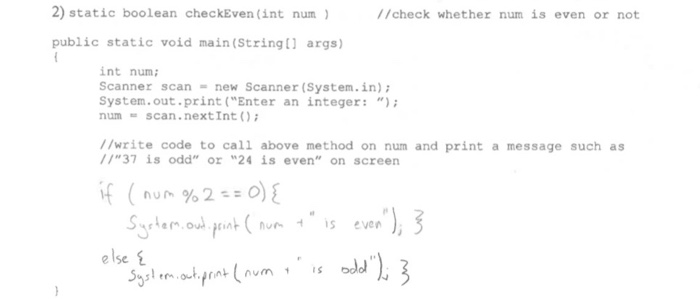 Solved 3. Given the following methods' header, write method | Chegg.com