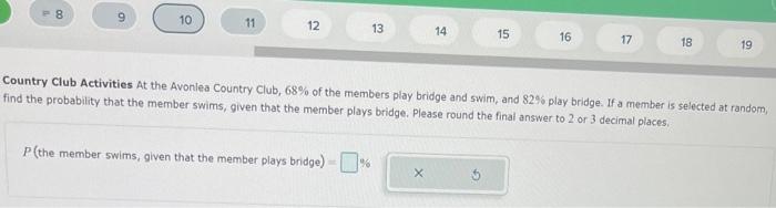 Solved Country Club Activities At the Avonlea Country Club, | Chegg.com