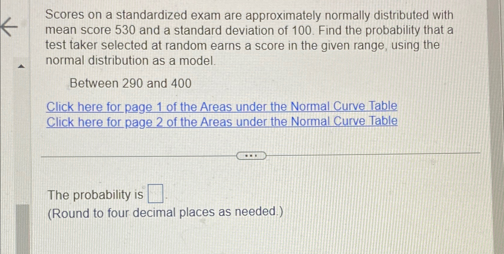 Solved Scores on a standardized exam are approximately | Chegg.com